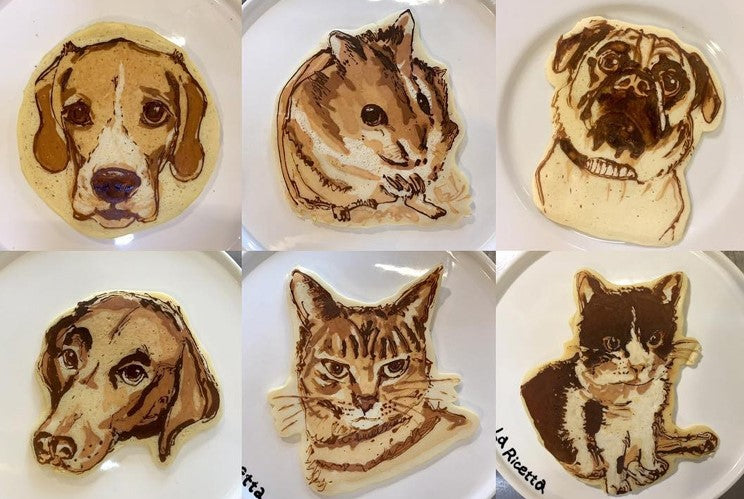 Shrove Tuesday | How to Make a Pancake Portrait of Your Pet – Hiro + Wolf