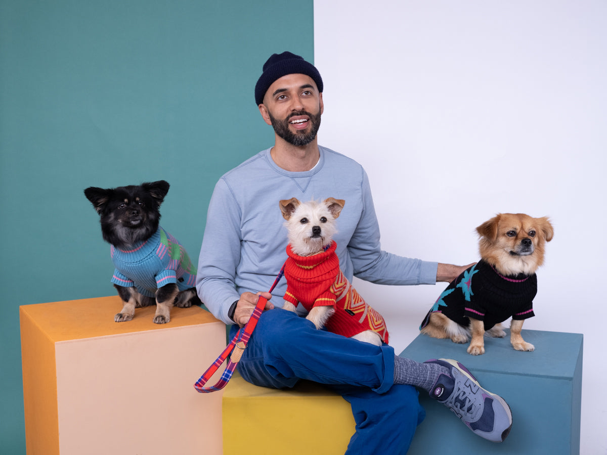 Meet The Dog Dad | Ross + The Mischief Mutts – Hiro + Wolf