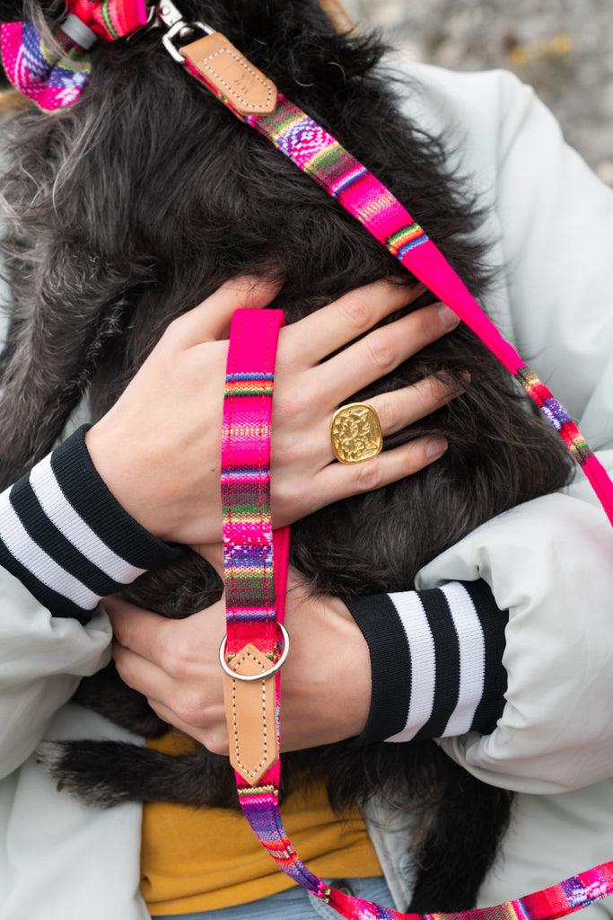 Hiro + Wolf | Inca Pink Classic Dog Lead